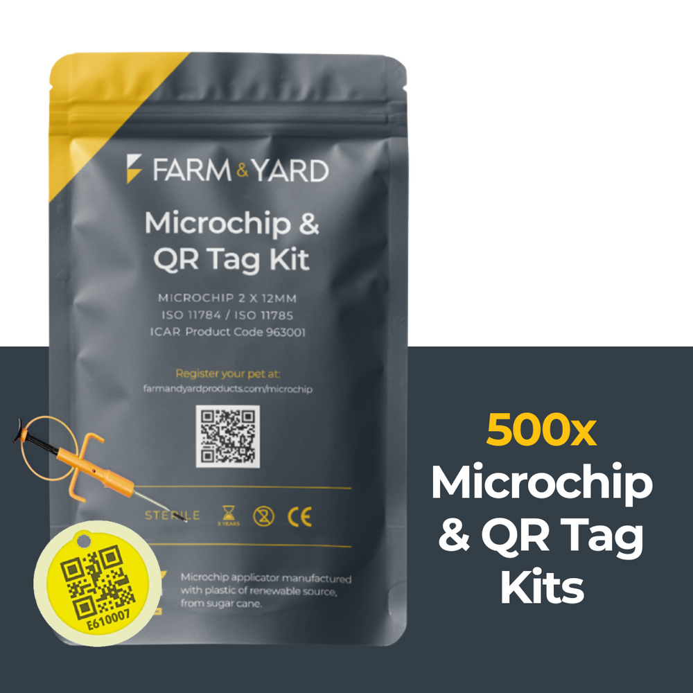 Microchip Flash Sale Offer – 480x Microchip & QR Tag Kits
